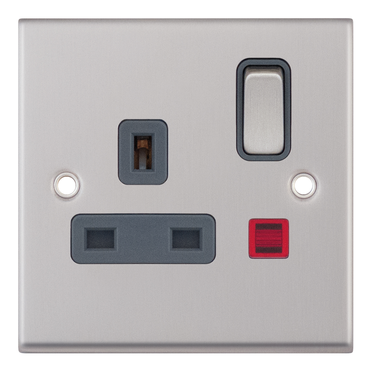 7MPRO-723 1 Gang 13 Amp Socket with Neon DP – Switched – Selectric UK