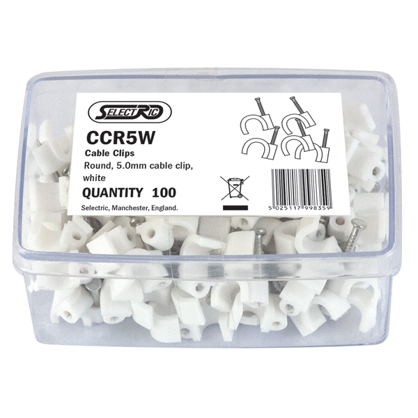 5mm cable clips store