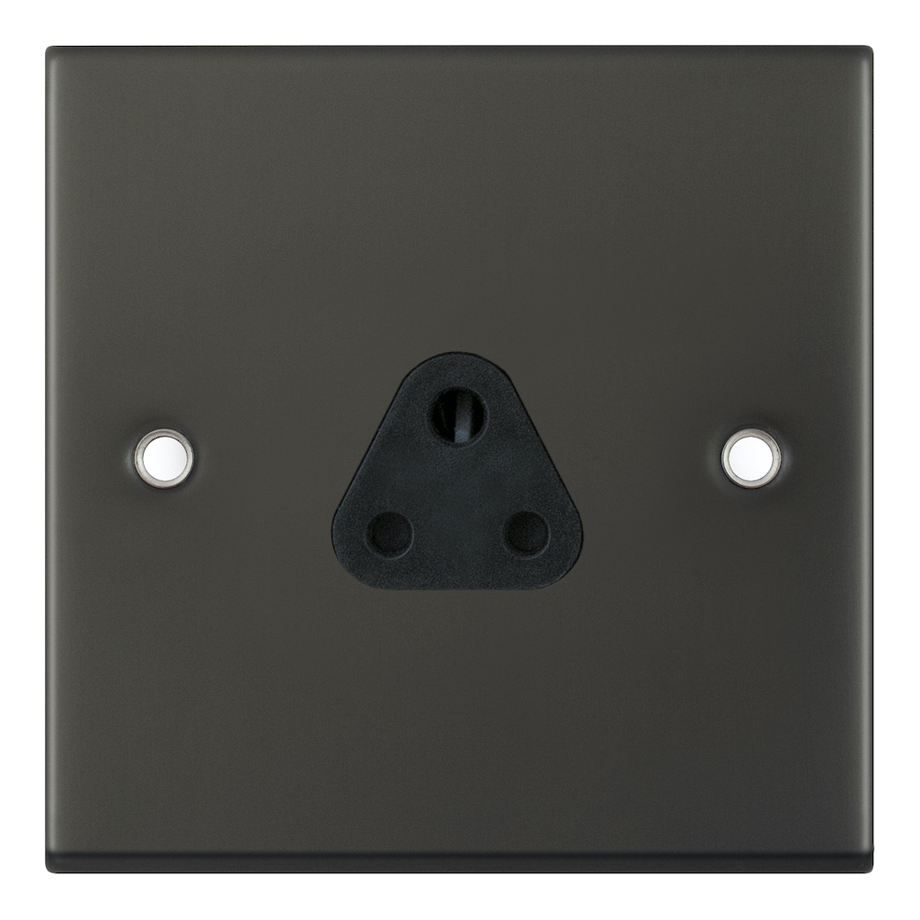 DSL12-25 2 Amp Round Pin Socket – 3 Pin Unswitched – Selectric UK