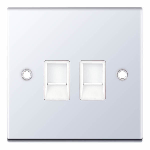 DSL341 2 Gang RJ45 Computer/Data Socket – Selectric UK