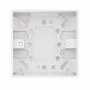 LG828-25 1 Gang Surface Pattress Box – 25mm Deep – Selectric UK
